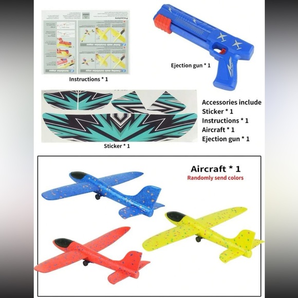 Toys | Aircraft Launcher Airplane Toy Catapult Flaunting Aircraft Blue ...